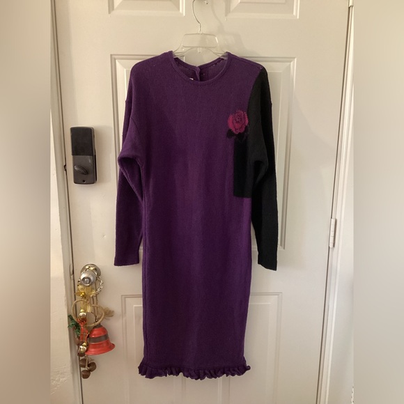 Steve Fabrikant | Dresses | Vintage Steve Fabrikant Long Sleeve Sweater ...